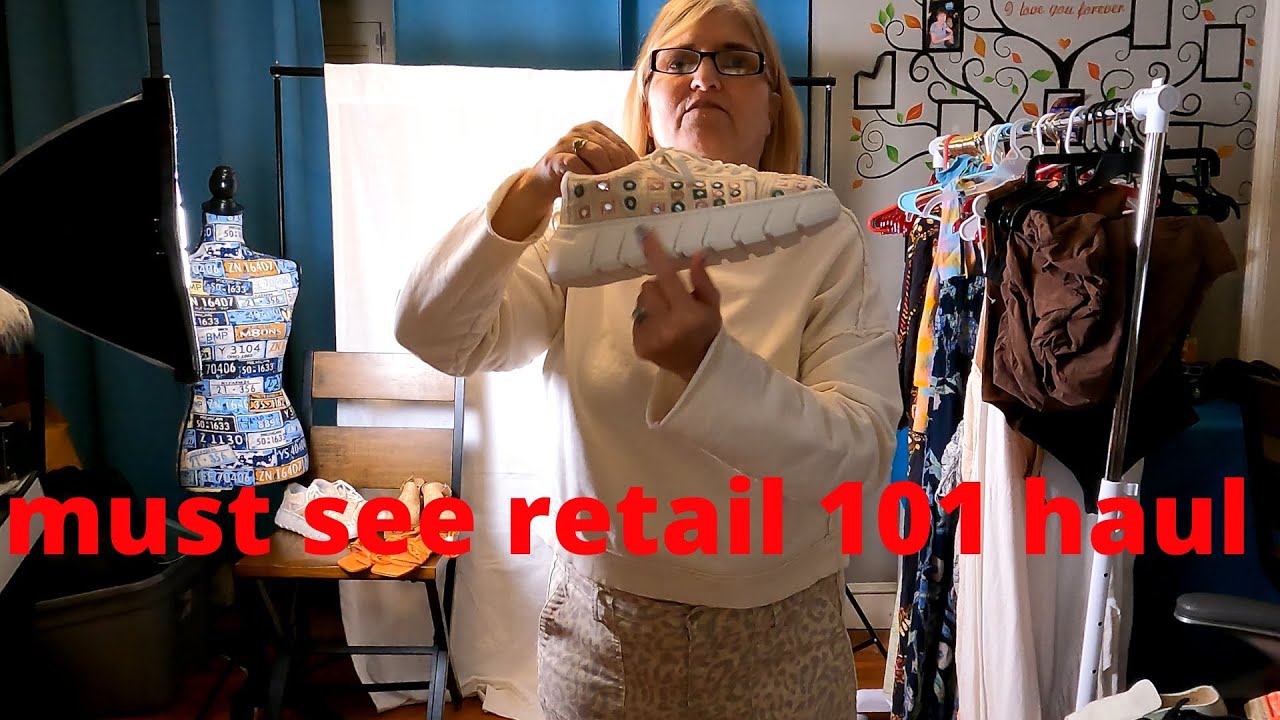 must see retail 101 thrift haul 2 - YouTube