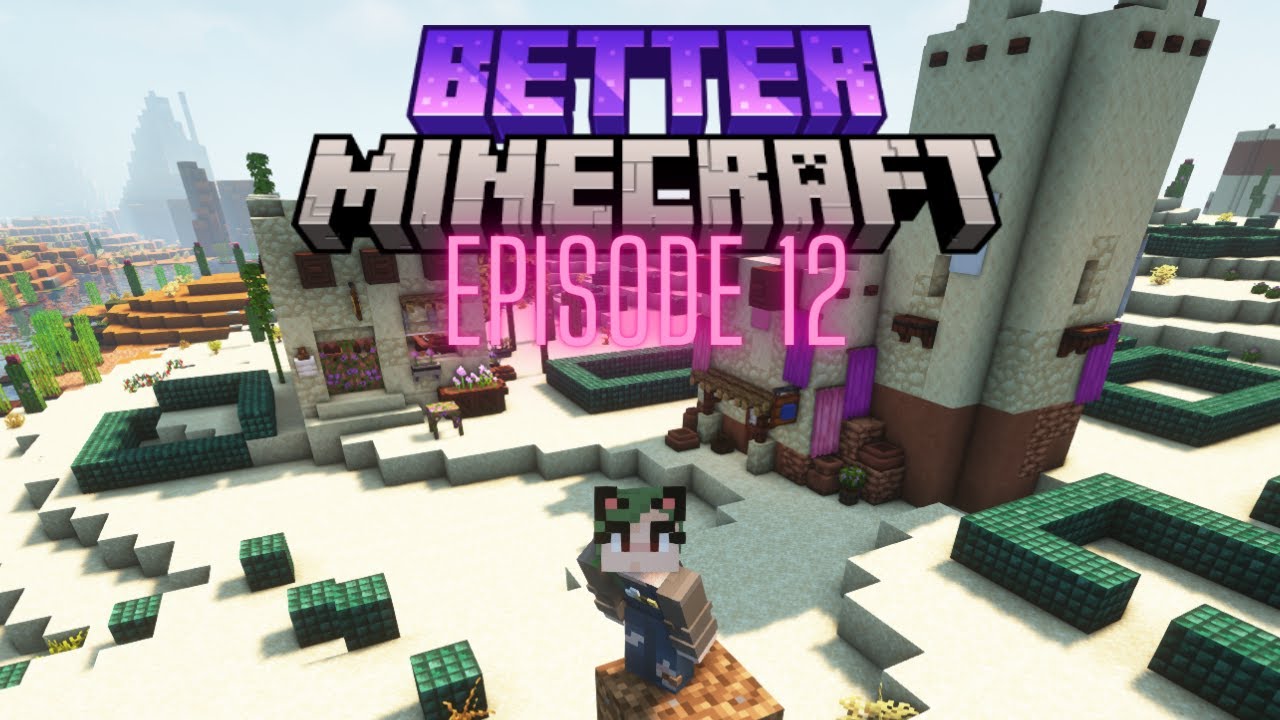 Lets Play Better Minecraft ep 12 | Village Shops Built and Decorated ...