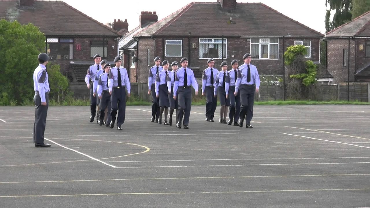 Wing Field Training Day - 04.09.11 - Foot Drill - YouTube