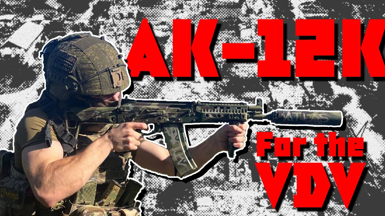 The VDV’s Newest Trench Sweeper in Ukraine - The AK-12K - YouTube