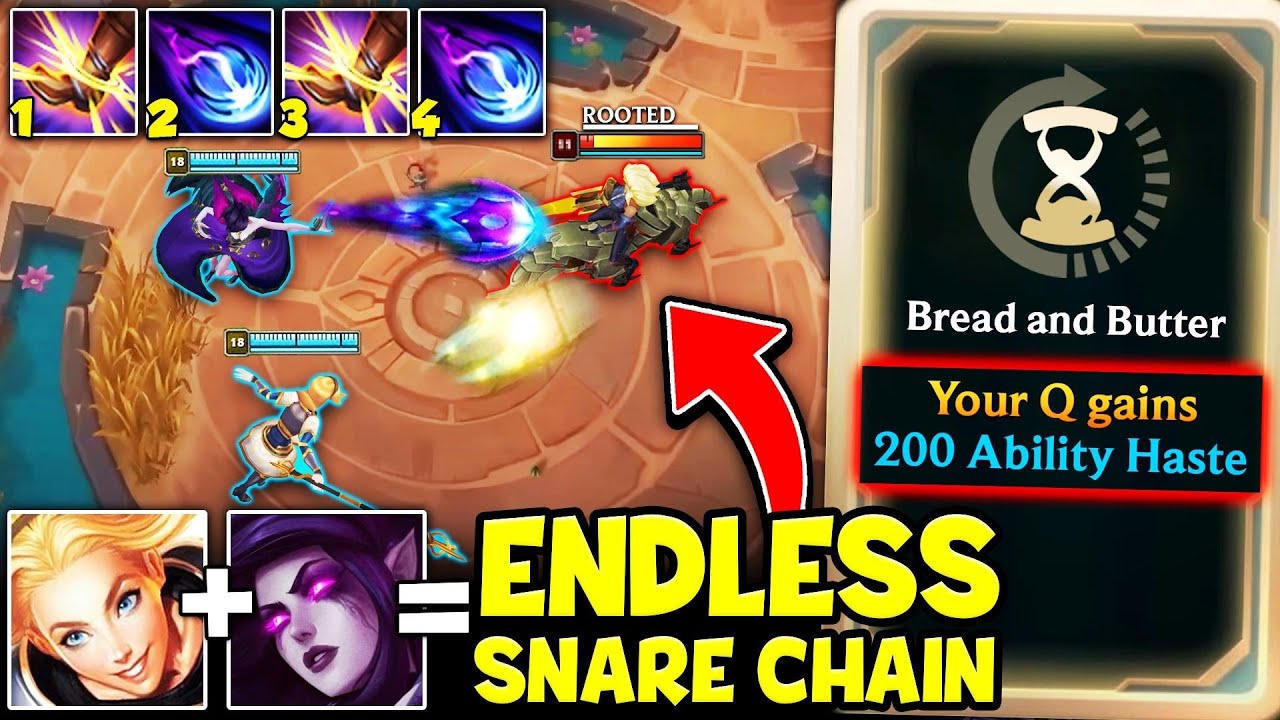 We played the "Snare Sisters" in Arena and it's actually broken ...