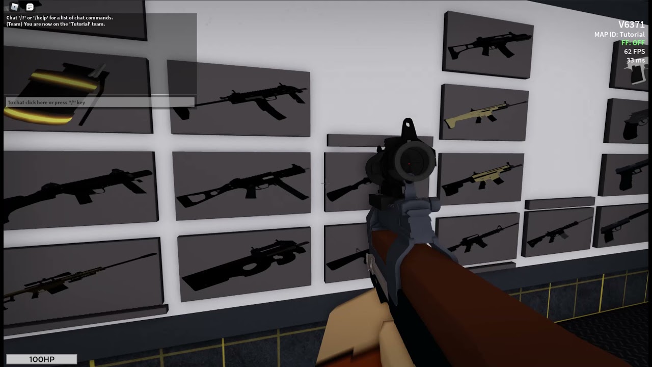 Some of the new guns have sights now! Roblox Project SCP - YouTube