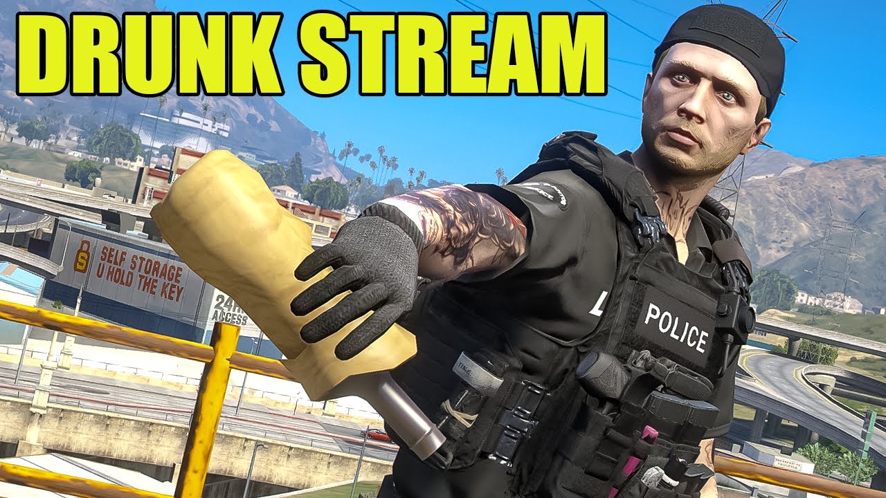 The DRUNK STREAM! - GTA 5 RP - YouTube