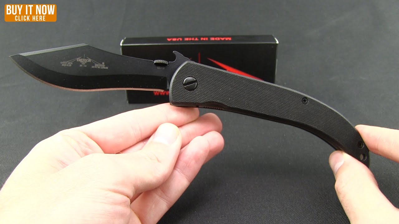 Emerson Knives Gypsy Jack Overview - YouTube