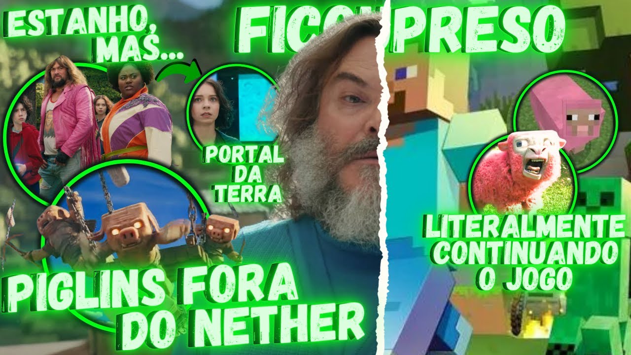 O LIVE-ACTION DE MINECRAFT É BIZARRAMENTE INTERESSANTE! ANÁLISE TRAILER ...