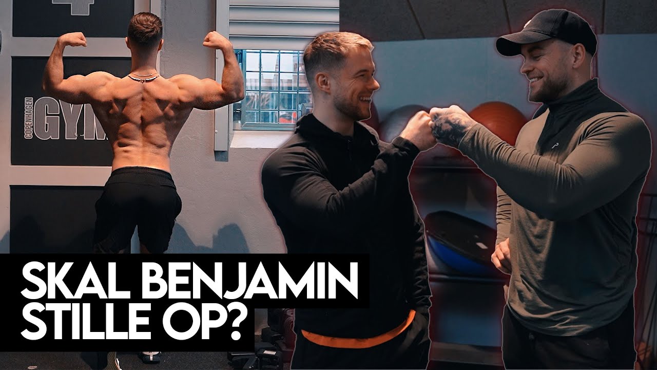 Skal Benjamin Stille Op Til DFNA 2023 ?! | Træner Bryst & Arme M ...