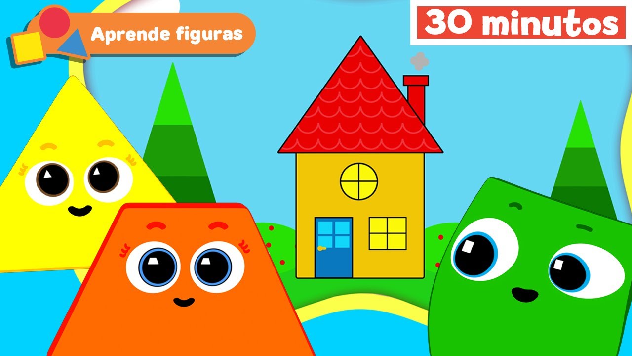 Figuras geométricas para niños | Educación infantil | Videos educativos ...