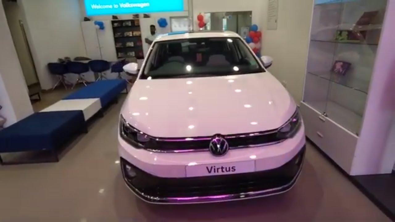 Volkswagen Virtus White Colour Top Model - Virtus Volkswagen New Model ...