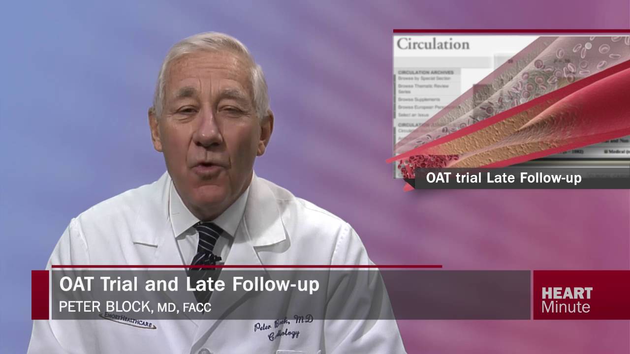 Heart Minute | OAT Trial and Late Follow-up - YouTube