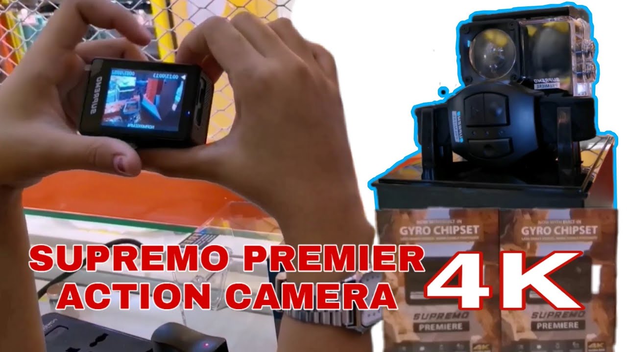 ACTION CAMERA 4K SUPREMO PREMIER FOR ONLY 3500 PESOS | GYRO CHIPSET ...