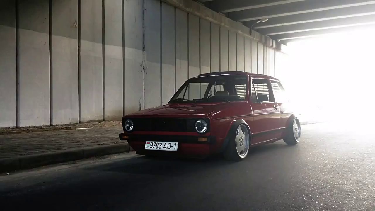 Golf mk1 Stance - YouTube