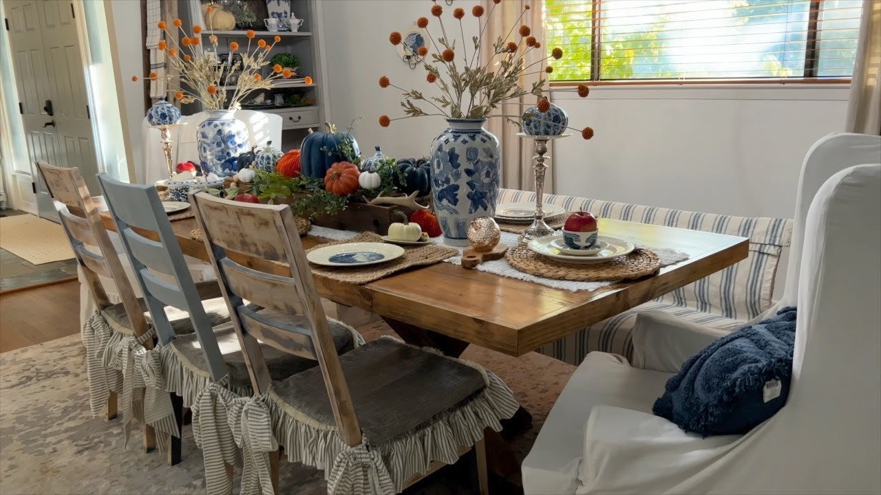 Fall Home Tour : This FALL Farmhouse Style Home is Absolutely Stunning ...