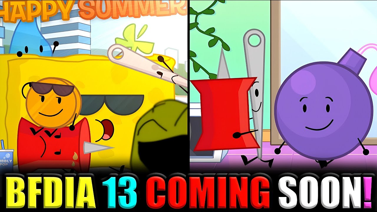 BFDIA 13 Release Date Update! Major Spoilers and Predictions - YouTube