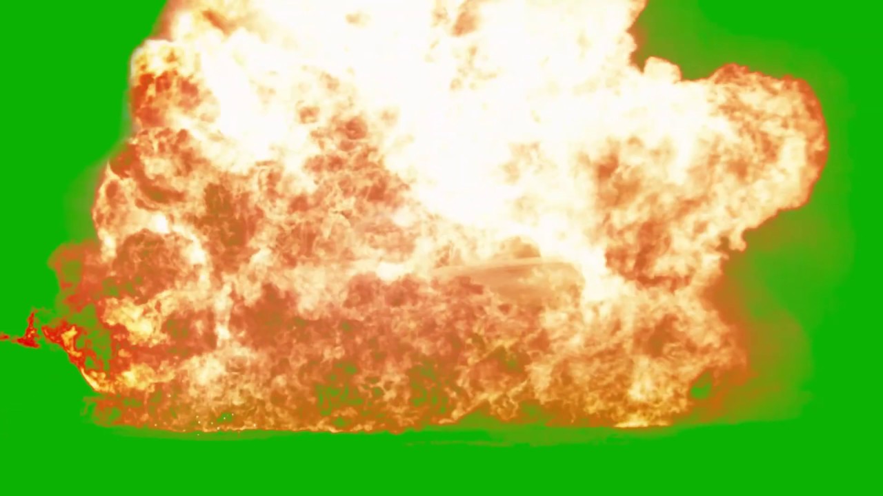 Explosion green screen- Green Screen HD - YouTube