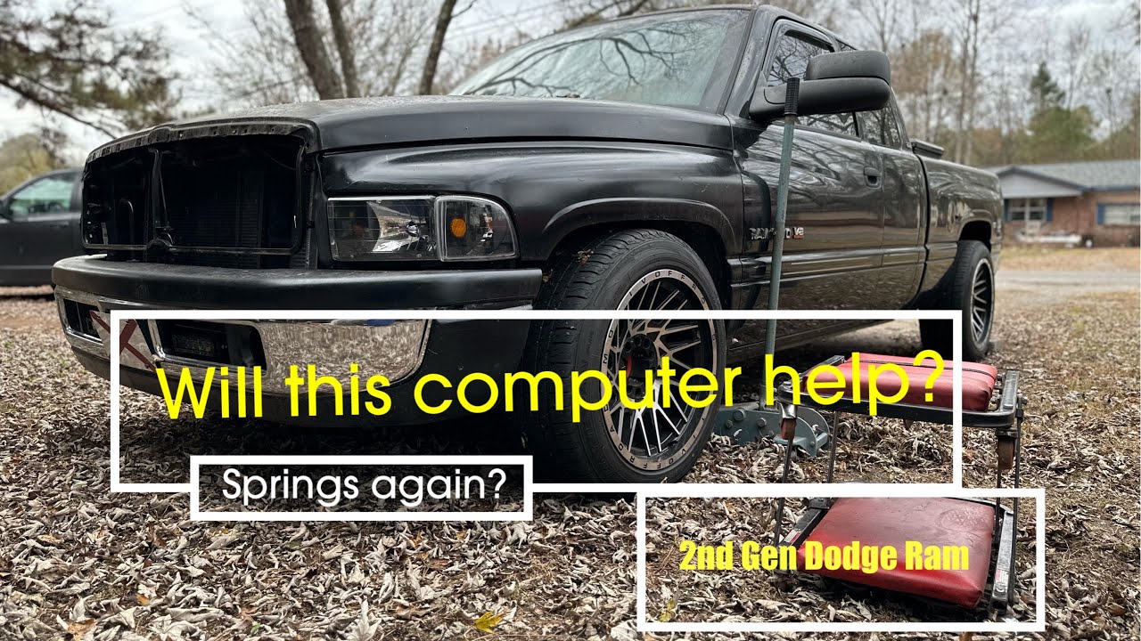 2nd gen dodge Ram lowering springs and a new computer. Will they help ...