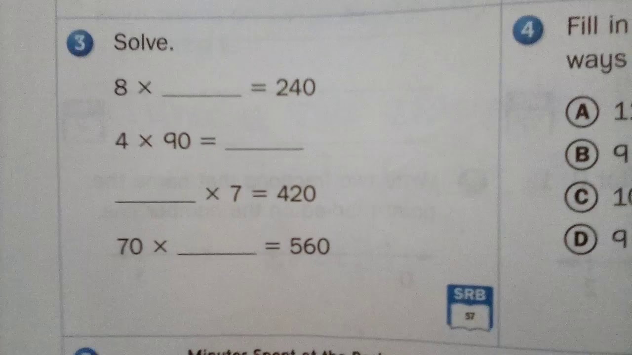 Math: Math Boxes page 274 #3 (Assessment) - YouTube