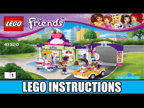 LEGO Instructions - Friends - 41320 - Heartlake Frozen Yogurt Shop - Heartlake City (Book 1)