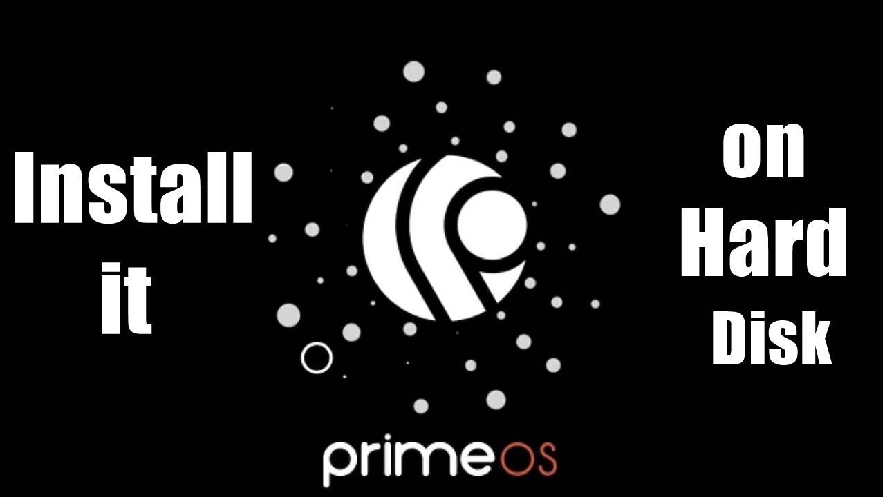 HOW TO INSTALL PRIME OS IN PC HARD DISK/DRIVE - YouTube