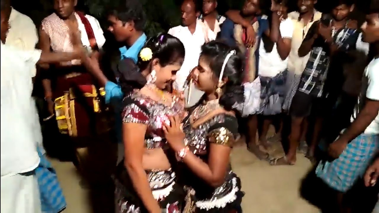 Midnight hot village recording dance - YouTube