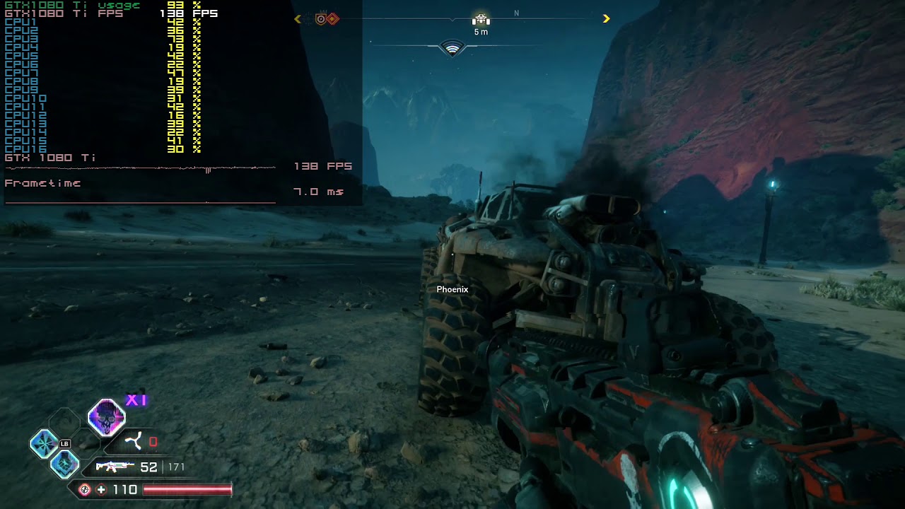 Rage 2 1080p High Settings Benchmark - GTX 1080 Ti - YouTube