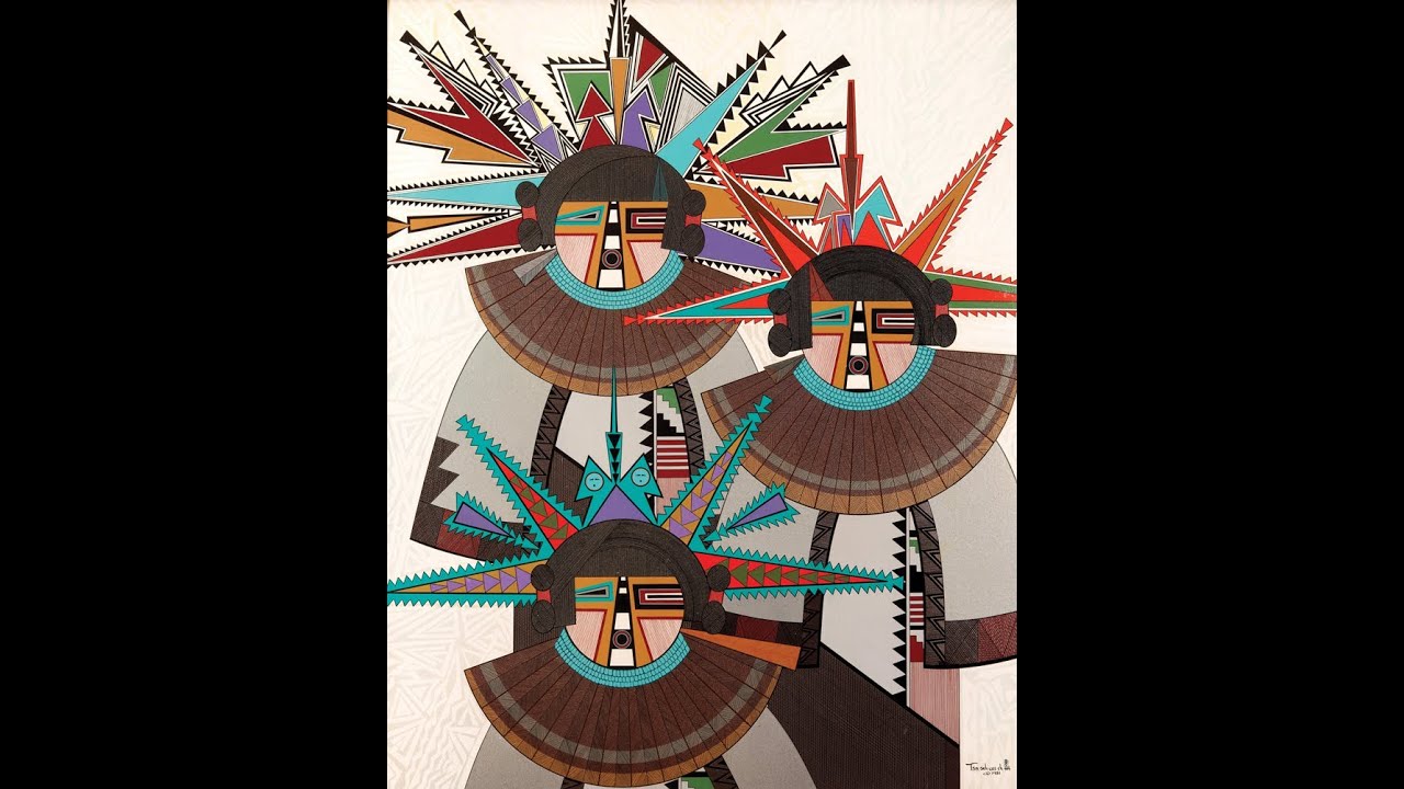 HELEN HARDIN Pablita Velarde Museum Show - narrated by Margarete ...