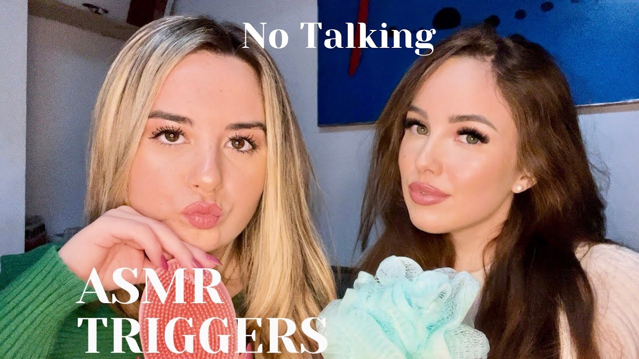 ASMR Best friend 👩‍ ️‍💋‍👩 Triggers | No Talking - YouTube