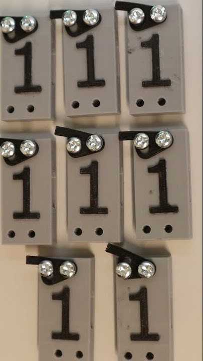 Building A Mechanical Binary Counter (3D printed) - YouTube