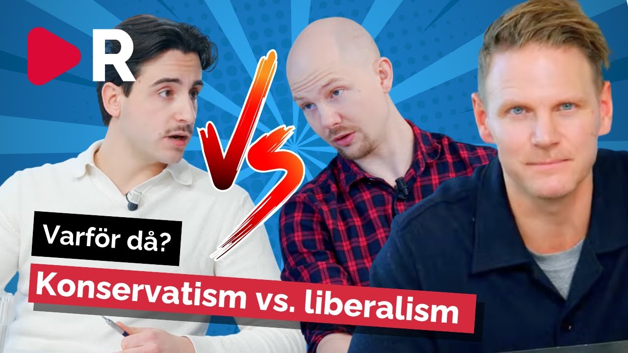 Konservatism vs. liberalism – DEBATT om normer och Sverige - YouTube