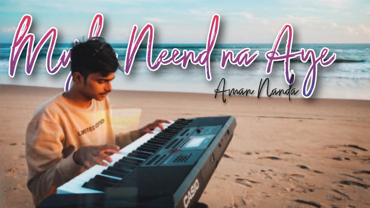 Mujhe Neend Na Aaye || Cover version || Aman Nanda || - YouTube