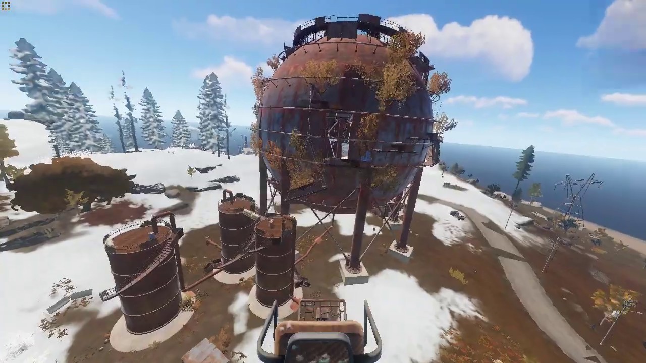 rust heli run - YouTube