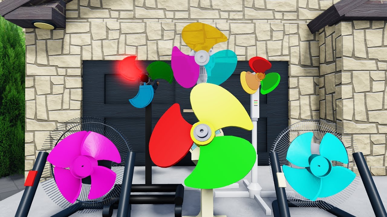 Super Crazy Fan Completion, Roblox Ceiling Fans - YouTube