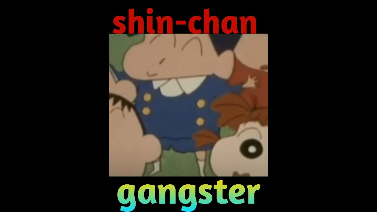 shinchan thug-life shinchain ki dhamki shin Chan gangster #shorts # ...