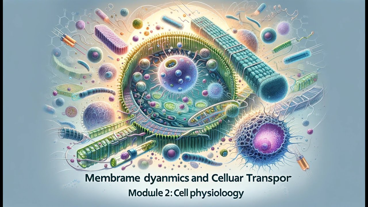 6. Membrane Dynamics and Cellular Transport: Module 2: Cell Physiology ...
