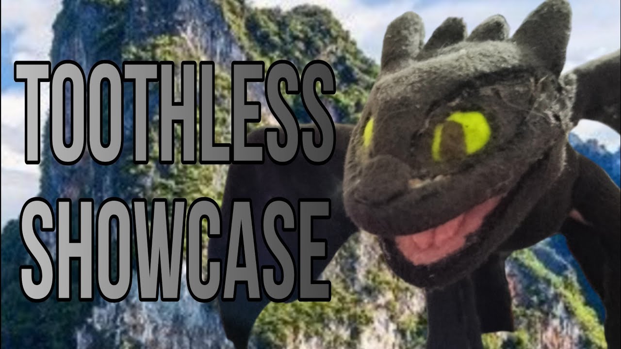 Toothless puppet showcase - YouTube
