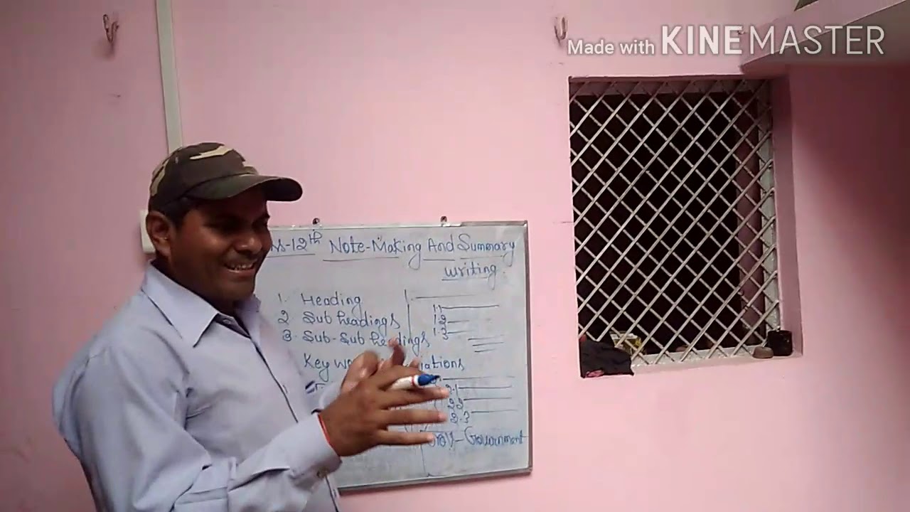 Note Making And Summary Writing YouTube Note Making And Summary Writing YouTube