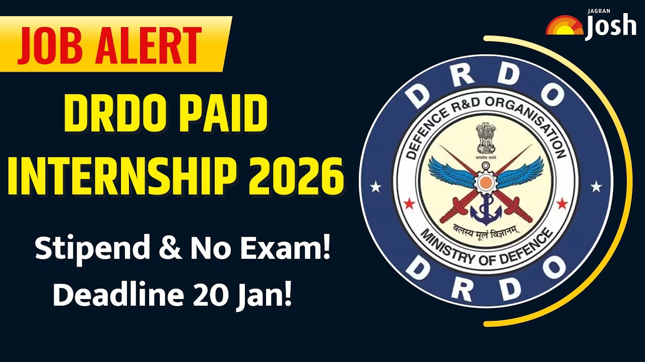 DRDO Paid Internship 2026: बिना परीक्षा डीआरडीओ में इंटर्नशिप करने का ...