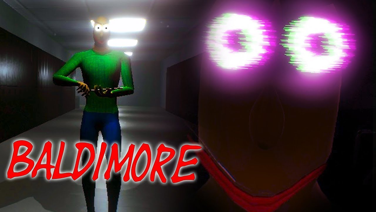 BALDI IN HIGH SCHOOL?! | Baldimores High School BALDI RIP OFF - YouTube