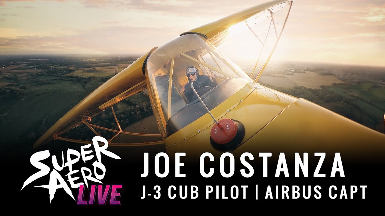 Joe Costanza takes INSANE J-3 photos and flies an AIRBUS - SuperAero ...