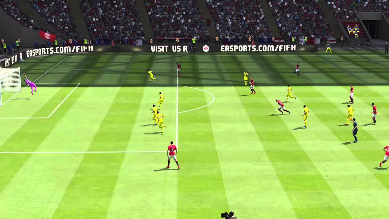 GUNDOGAN AMAZING VOLLEY - FIFA 15 - YouTube