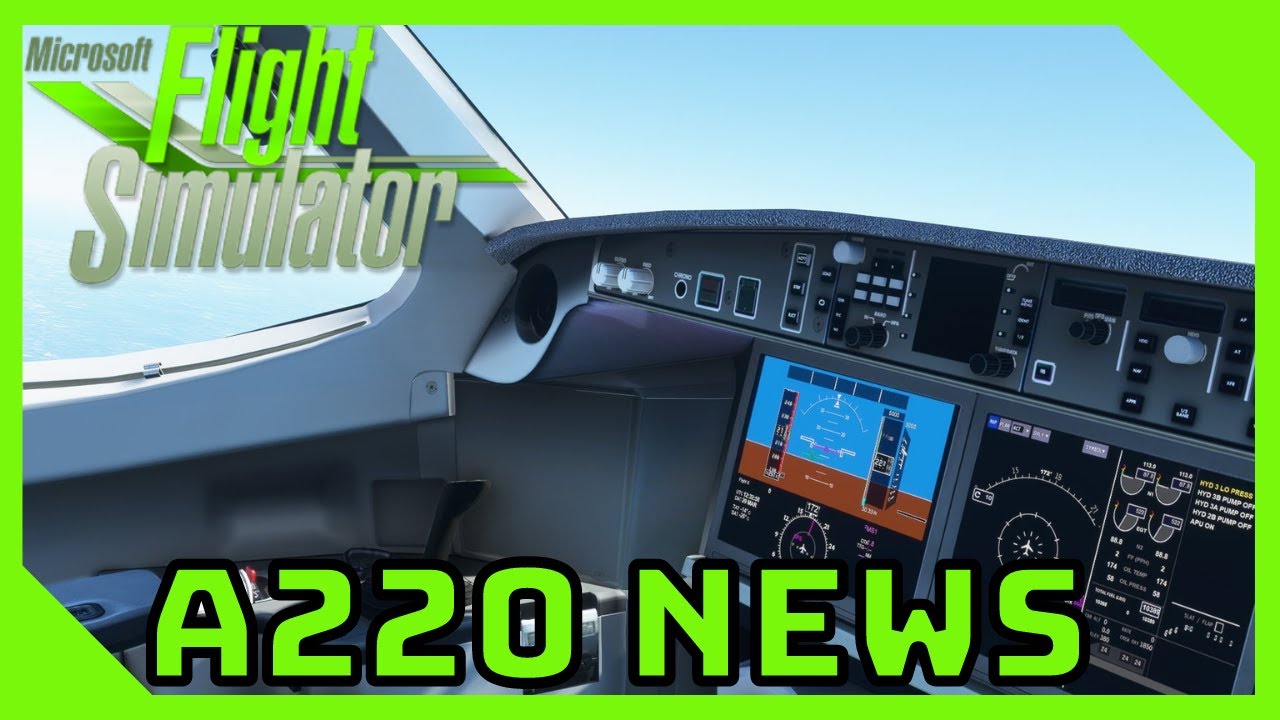 A220 Updates for Microsoft Flight Simulator | TAP Designs | Whiskey Jet ...