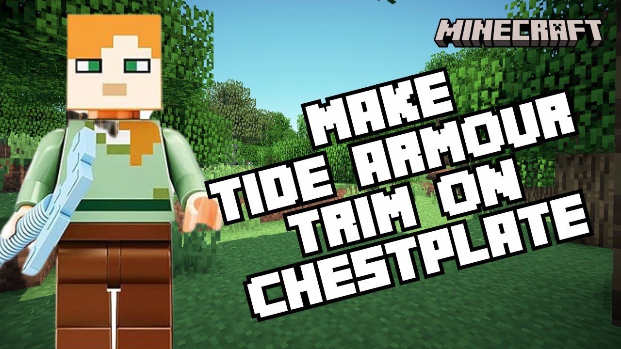 How to Make Tide Armour Trim on Chestplate in Minecraft 2024? - YouTube