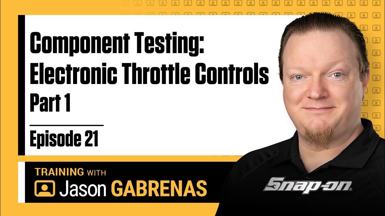 Snap-on Live Training Episode 21 - Component Testing: Electronic ...