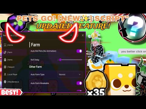 Pets Go! [New ] Hack/Script NEW Updated+Added More Improved Features ...