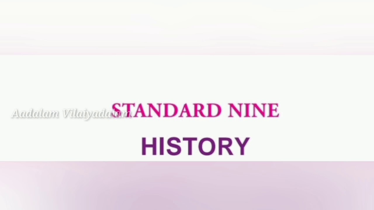 9th STD SOCIAL SCIENCE | UNIT-6 | THE MIDDLE AGES | HISTORY - YouTube