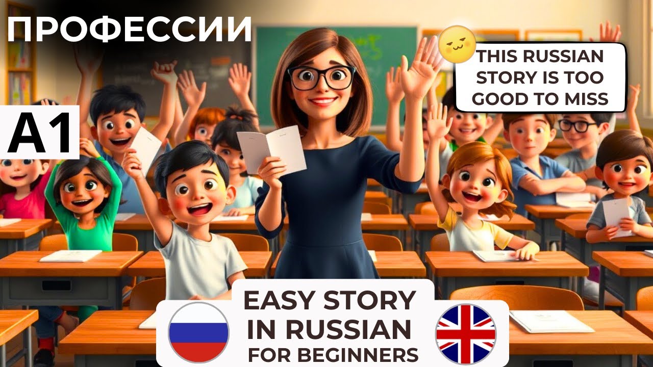 LEARN RUSSIAN for beginners with a simple story - A1 level ...