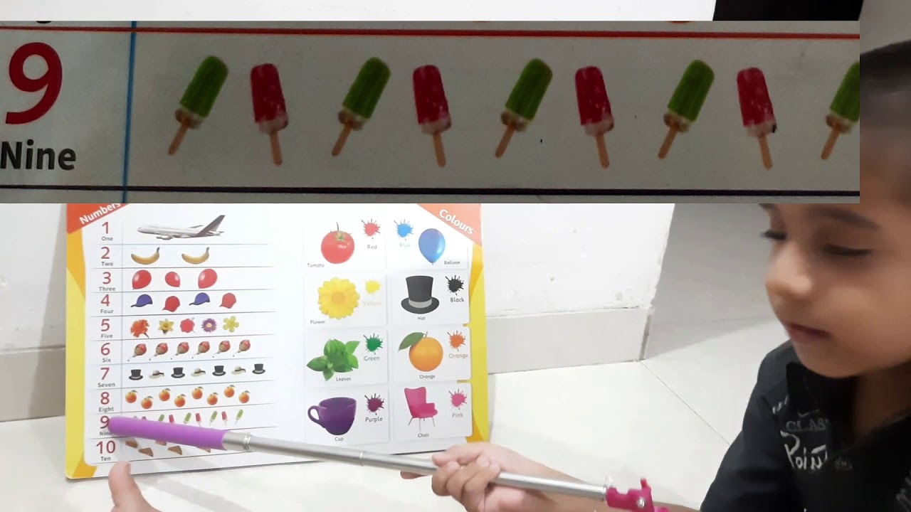 Count Numbers one two Ten for kids p2 - YouTube