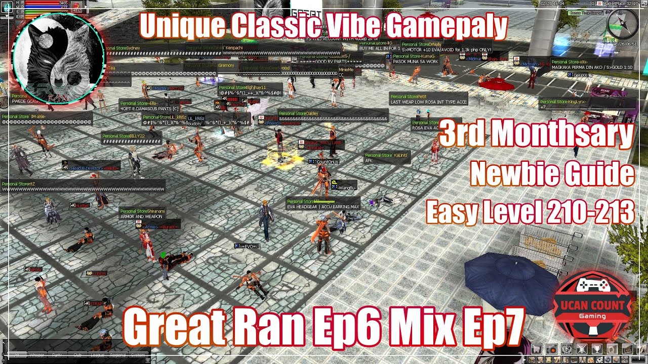 Great Ran Online | Review | 3rd Monthsary | Newbie Player Guide - YouTube