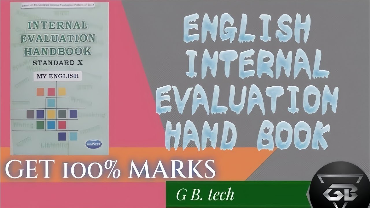 10th English internal evaluation handbook answers - YouTube