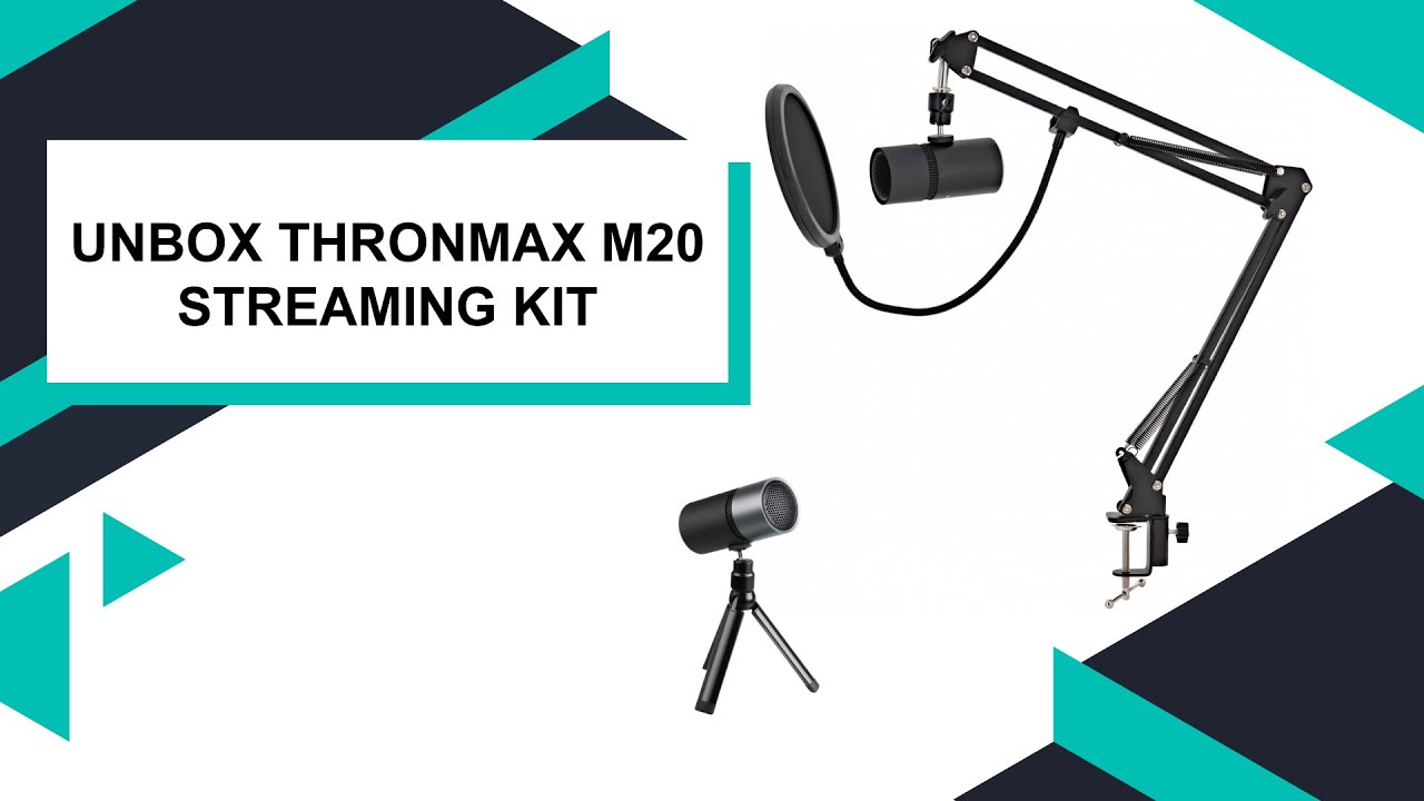 Unbox micro siêu xịn | THRONMAX M20 STREAMING KIT | Vũ Trang Computer ...