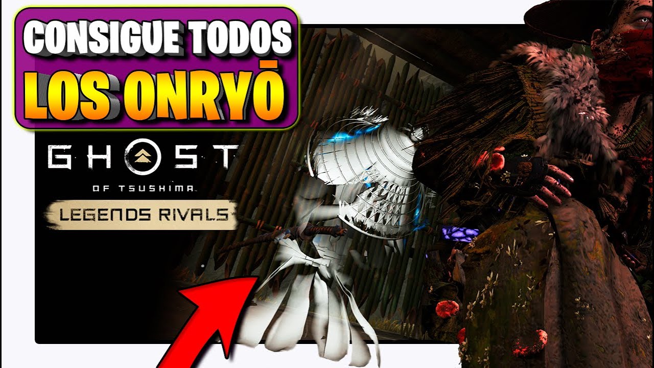 TODAS LAS LOCALIZACIONES de los ONRYO Ghost Of Tsushima Legends Rivales ...